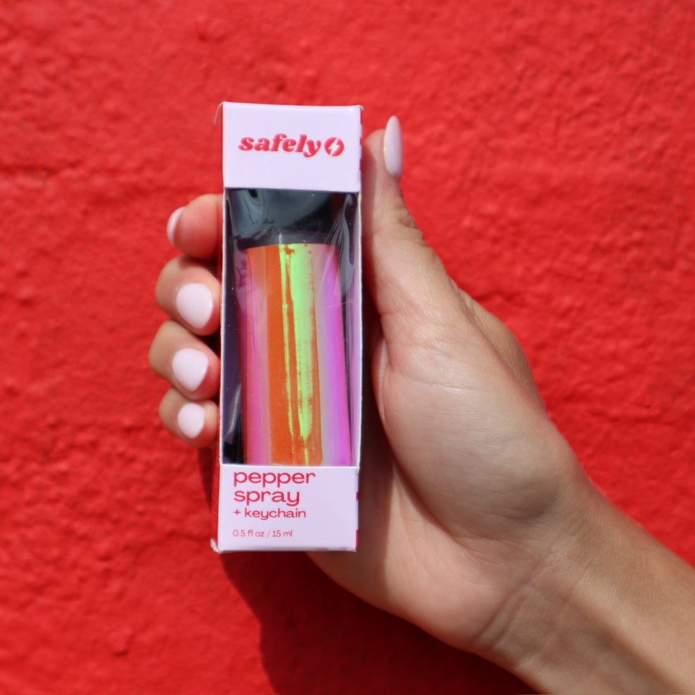 Safely Pepper Spray + Keychain | Maximum Strength Self-Defense for Women